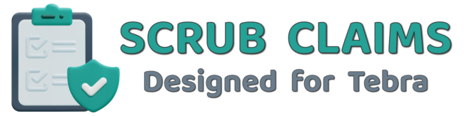 Scrub Claims – Designed For Tebra
